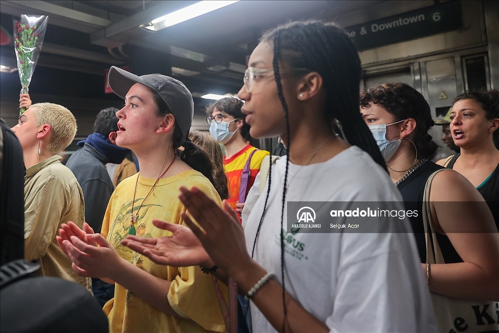 New York'ta Jordan Neely için anma nöbeti düzenlendi - Anadolu Ajansı