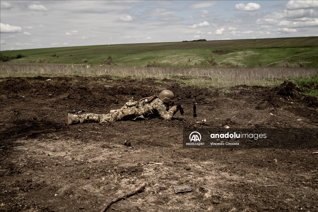 Intense war process of the Ukrainian army continue in the Donetsk ...