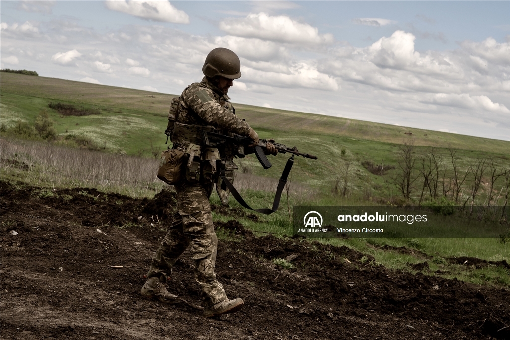 Intense war process of the Ukrainian army continue in the Donetsk ...