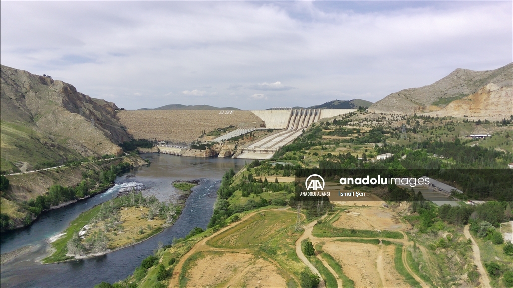 Keban Barajında su seviyesi son yağışlarla normale döndü - Anadolu Ajansı