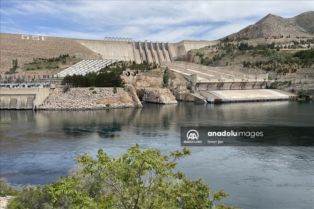 Keban Barajında su seviyesi son yağışlarla normale döndü - Anadolu Ajansı