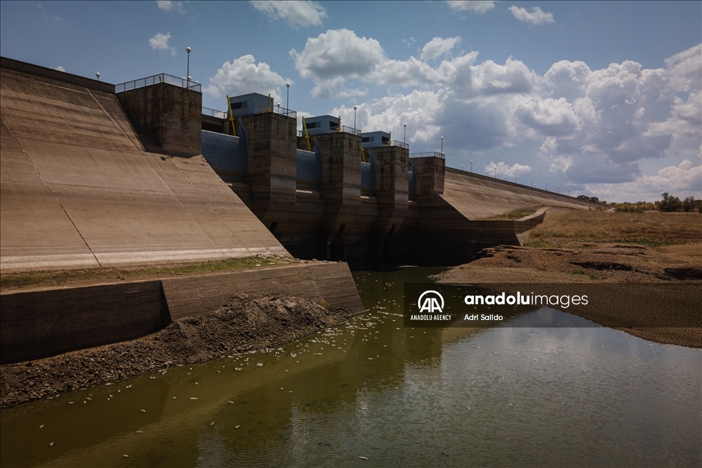 Water drought dried up reservoirs in Spain's Cordoba region - Anadolu ...