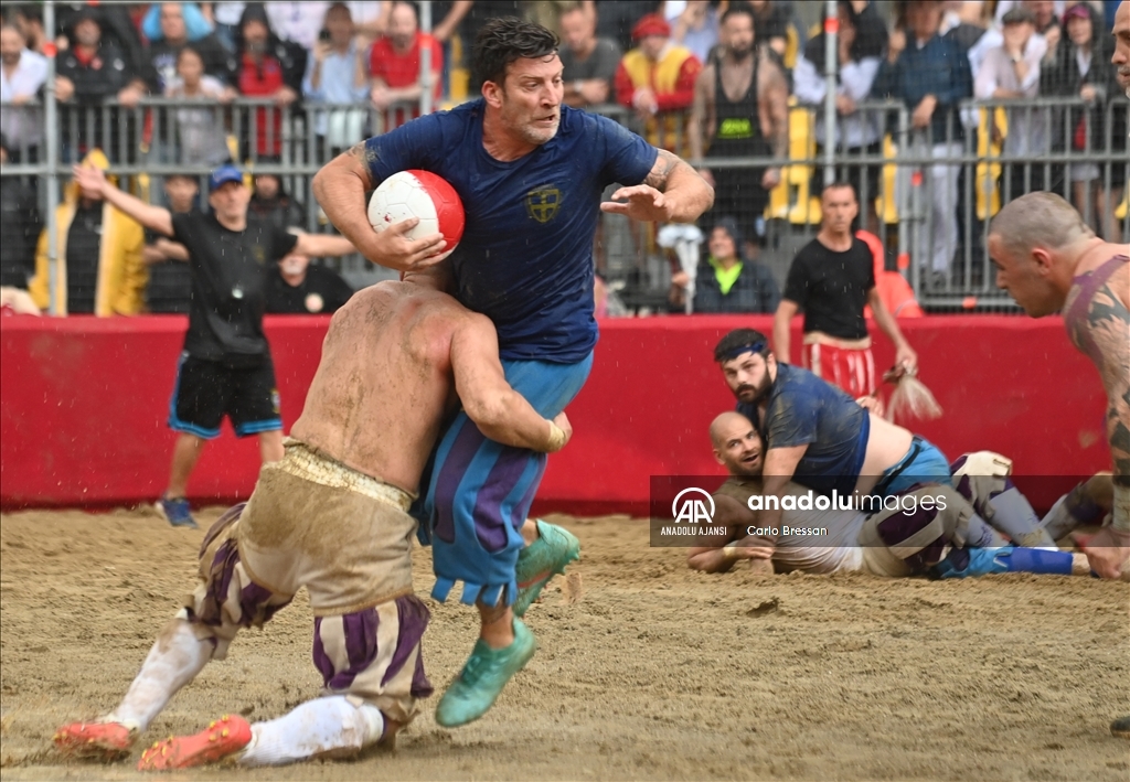 Floransa'da Calcio Storico Fiorentino turnuvası - Anadolu Ajansı