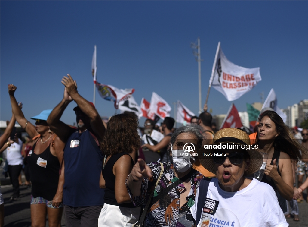 Teachers on strike in Brazil - Anadolu Ajansı