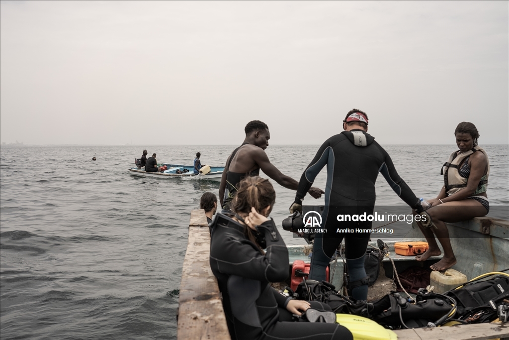 Cleaning of "ghost nets" in Senegal - Anadolu Ajansı