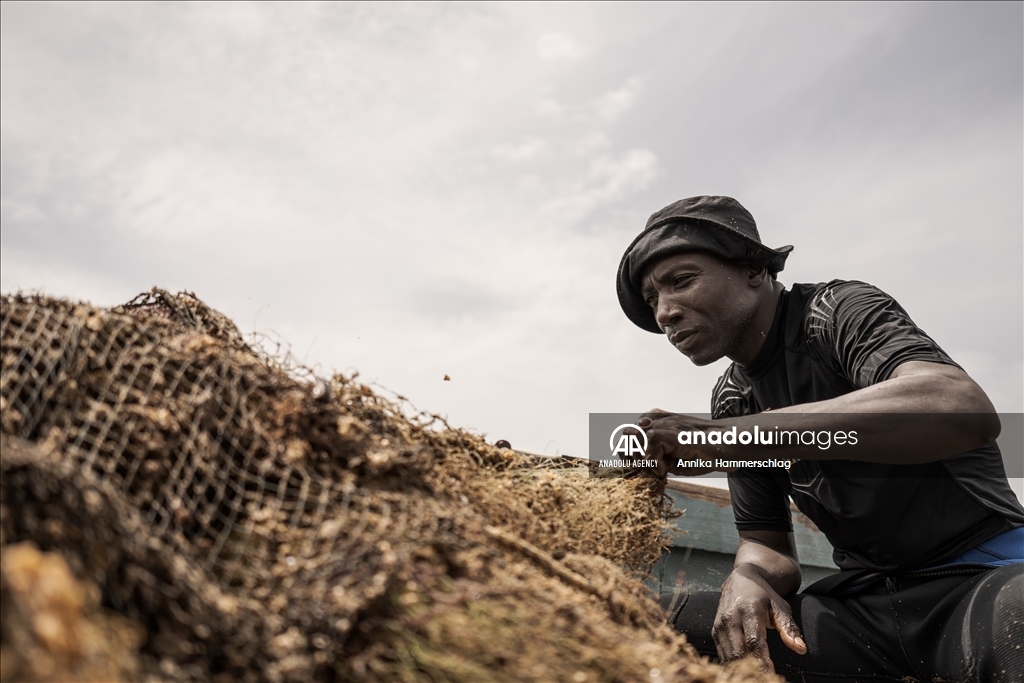 Cleaning of "ghost nets" in Senegal - Anadolu Ajansı