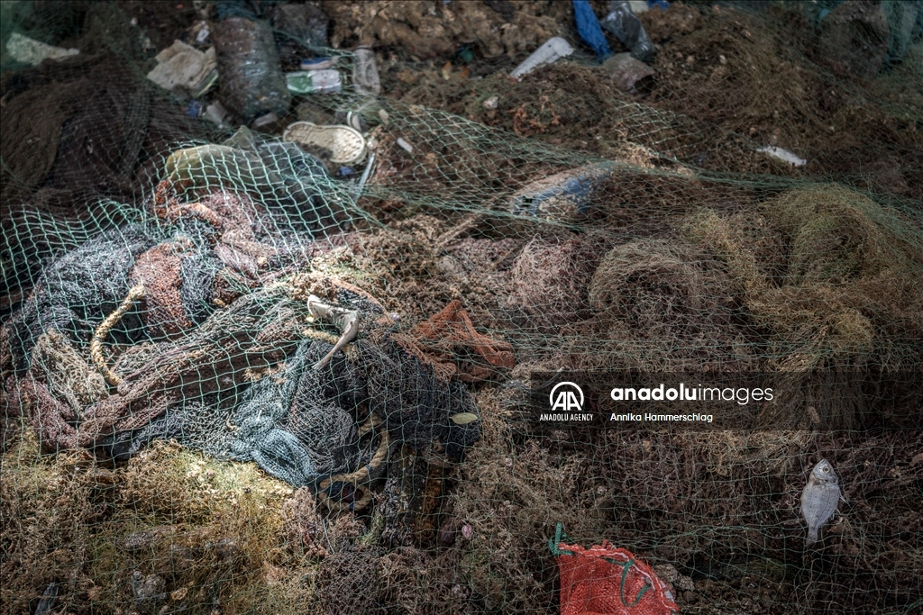 Cleaning of "ghost nets" in Senegal - Anadolu Ajansı