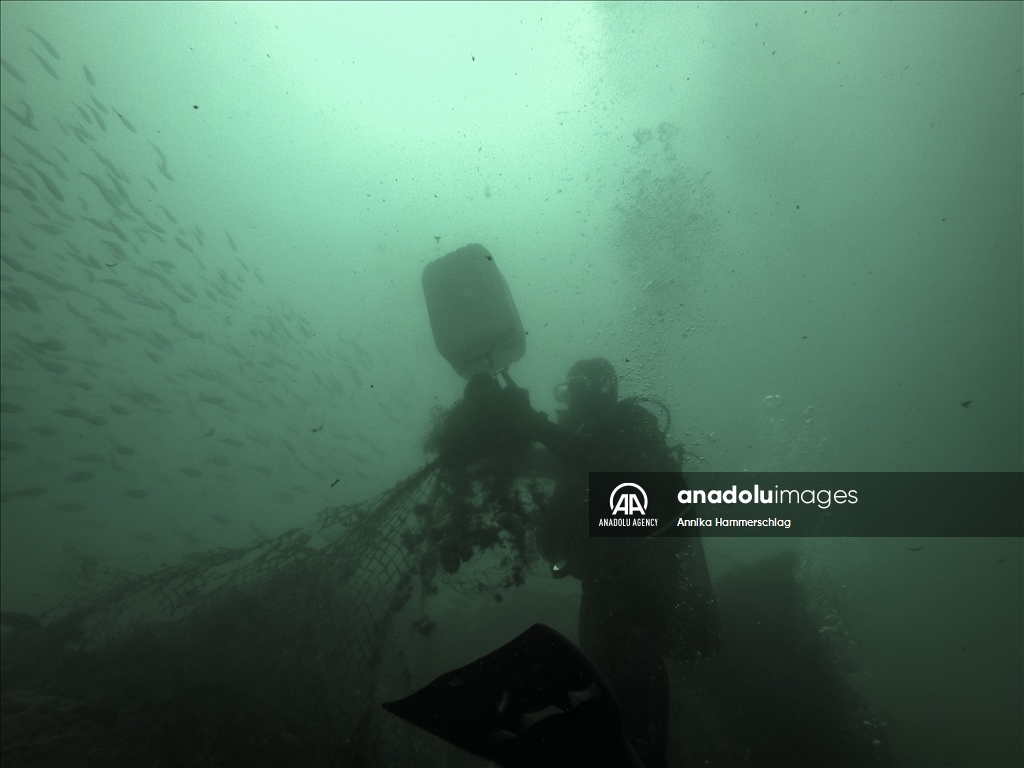 Cleaning of "ghost nets" in Senegal - Anadolu Ajansı