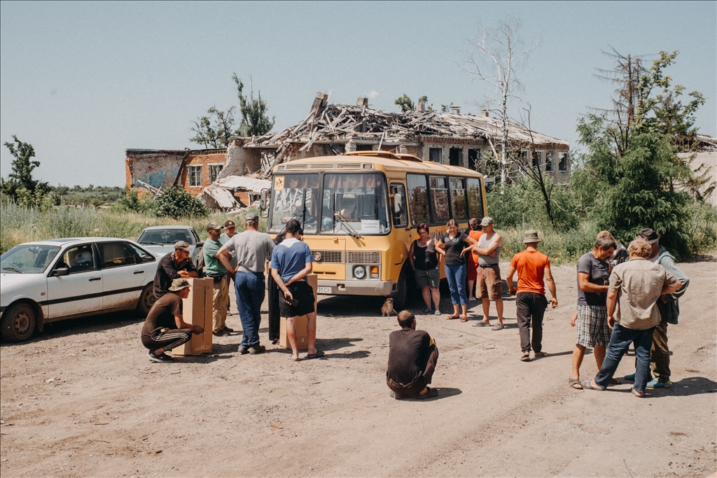 Ukrayna'nın Harkiv Oblast'ında savaşın izleri - Anadolu Ajansı