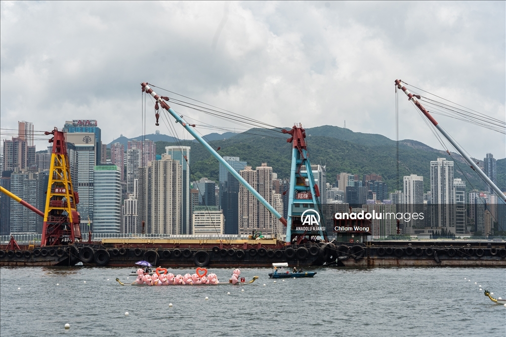 Hong Kong'da Uluslararası Dragon Bot Yarışları - Anadolu Ajansı