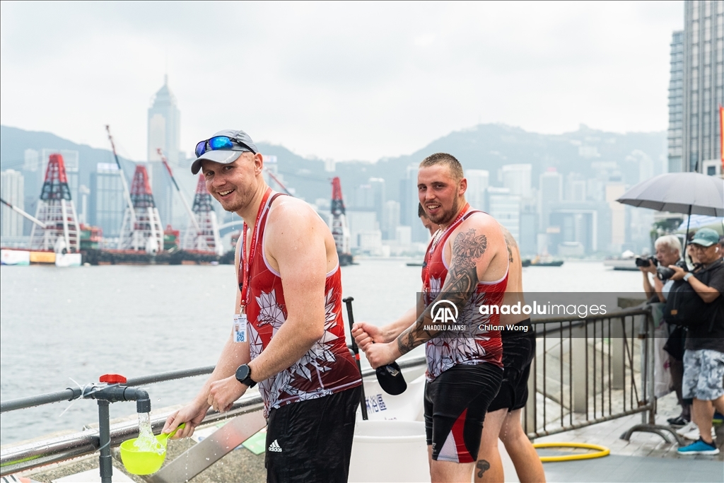 Hong Kong'da Uluslararası Dragon Bot Yarışları - Anadolu Ajansı