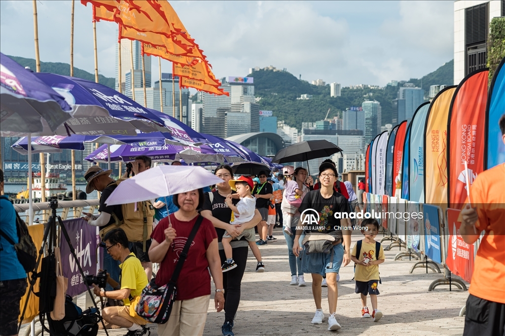 Hong Kong'da Uluslararası Dragon Bot Yarışları - Anadolu Ajansı