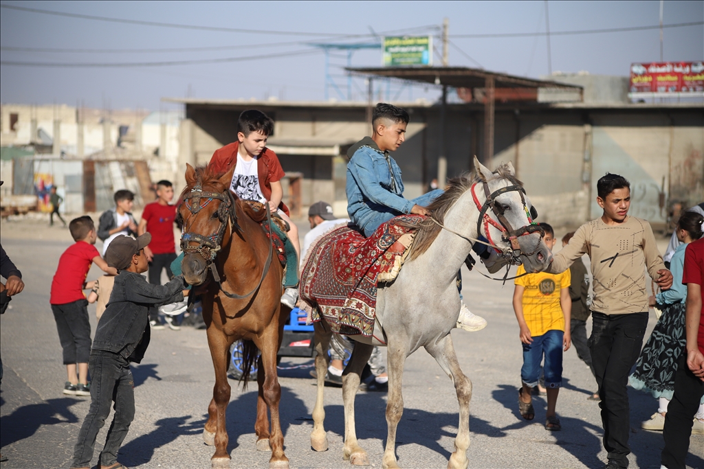 Eid al-Adha celebration in Syria - Anadolu Ajansı