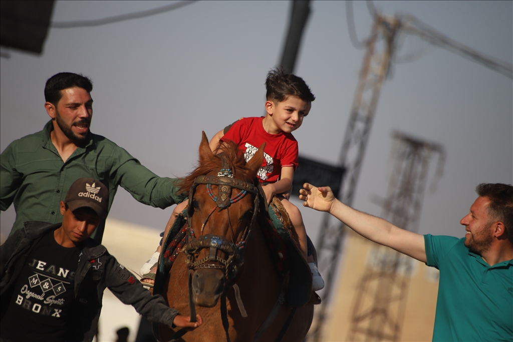 Eid al-Adha celebration in Syria - Anadolu Ajansı