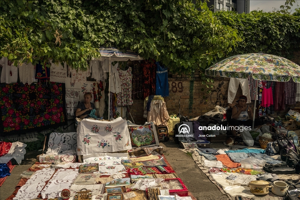 Kiev'deki Pochaina Bit Pazarı - Anadolu Ajansı