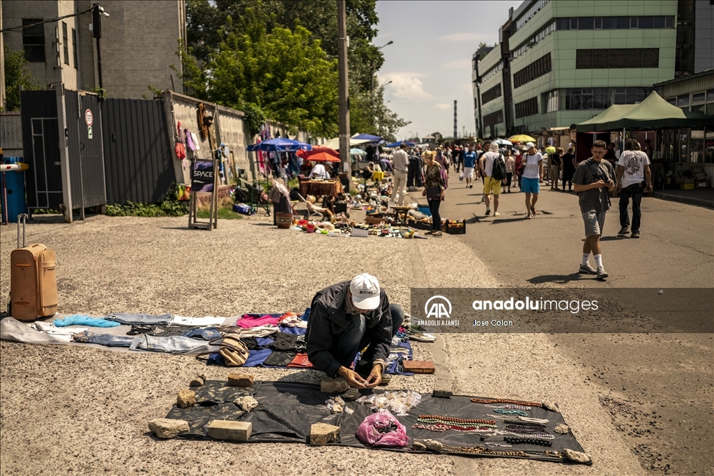 Kiev'deki Pochaina Bit Pazarı - Anadolu Ajansı