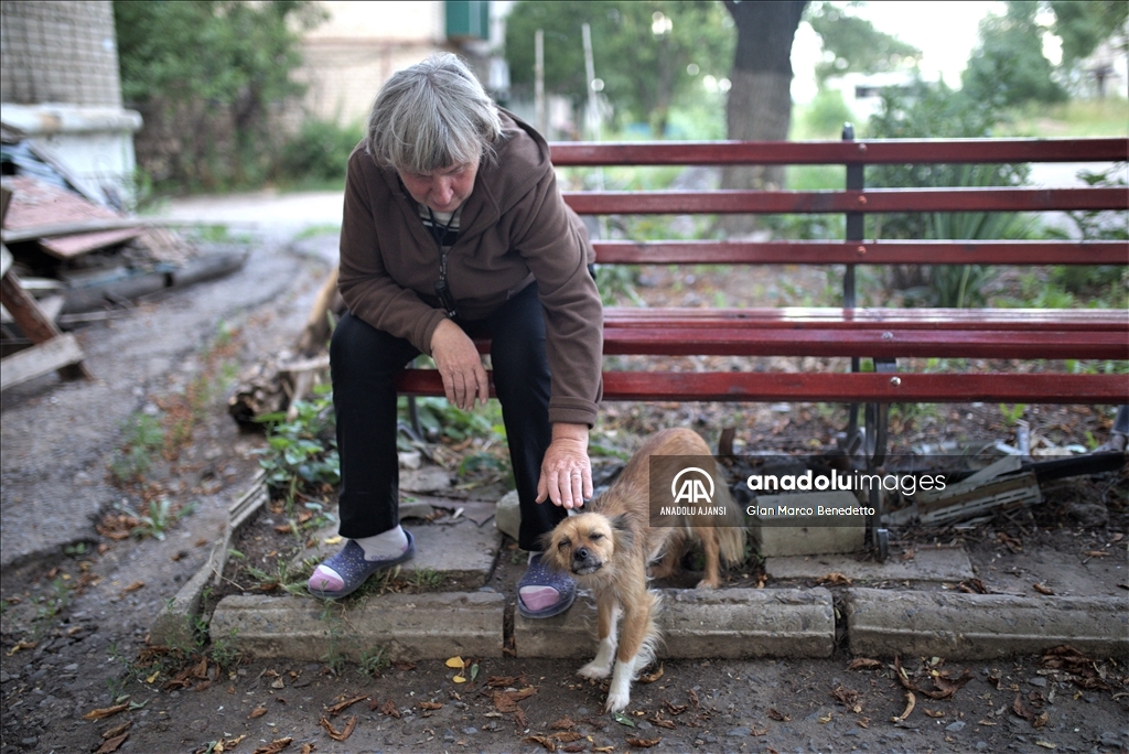 Ukrayna'nın Siversk kentinde savaşın izleri - Anadolu Ajansı