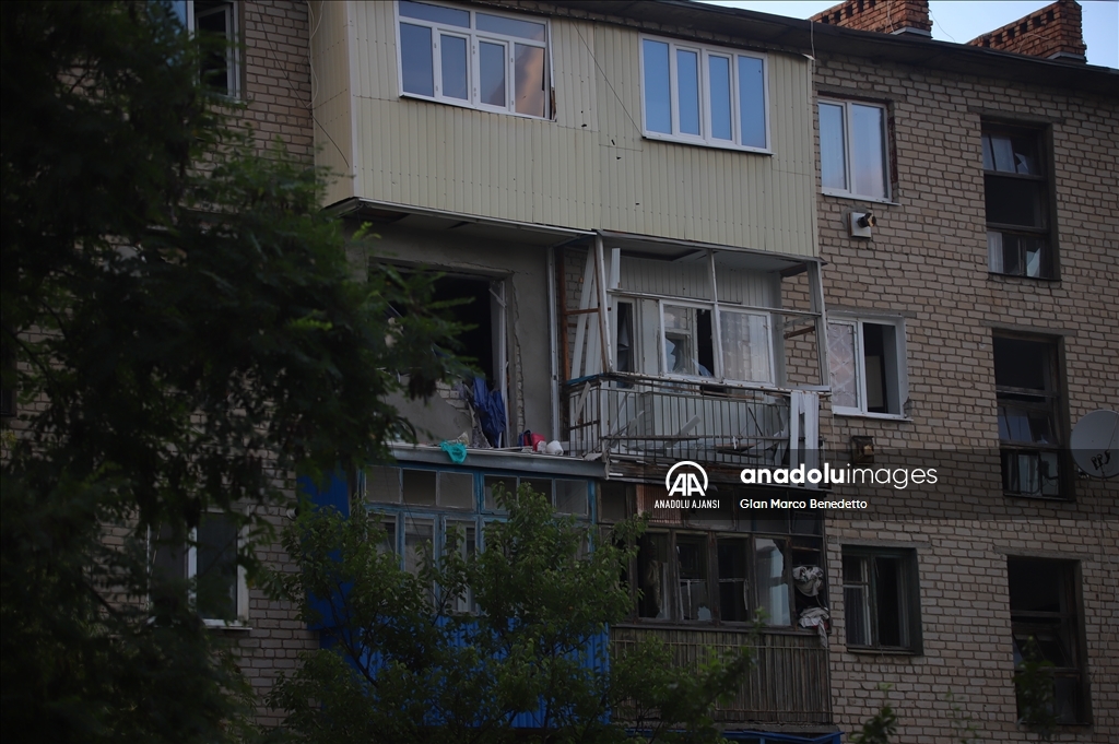 Ukrayna'nın Siversk kentinde savaşın izleri - Anadolu Ajansı