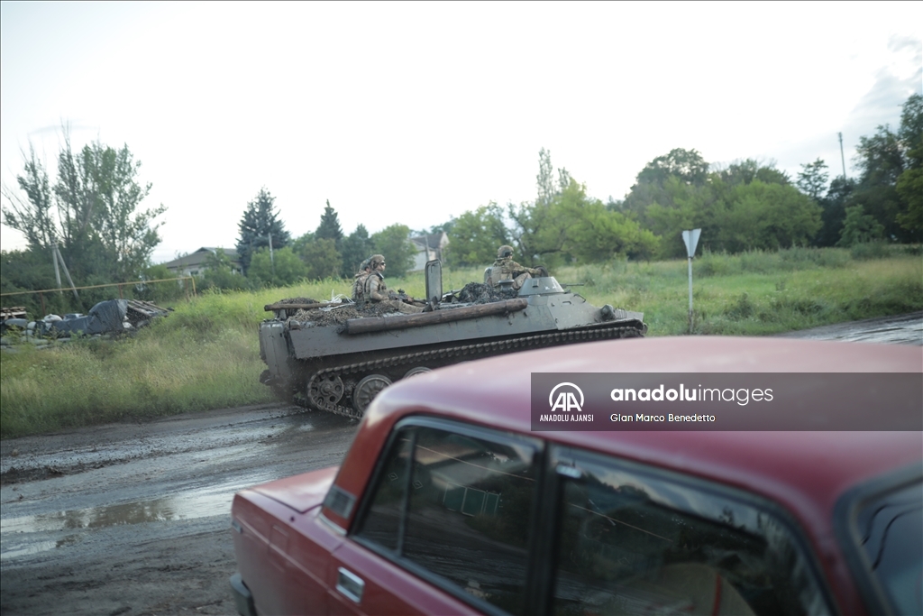 Ukrayna'nın Siversk kentinde savaşın izleri - Anadolu Ajansı