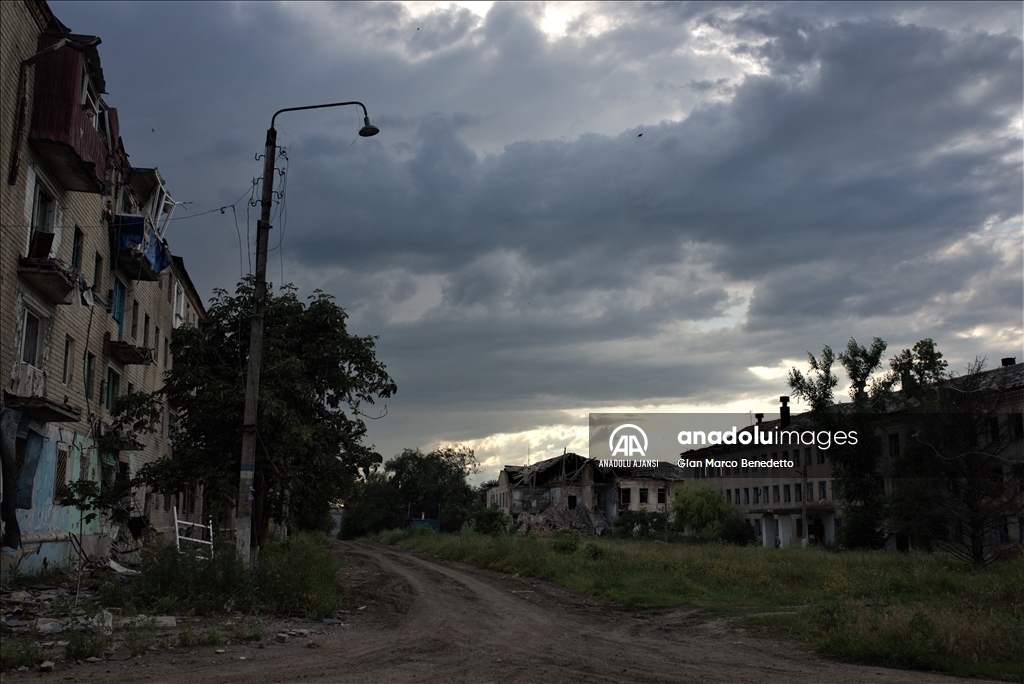Ukrayna'nın Siversk kentinde savaşın izleri - Anadolu Ajansı