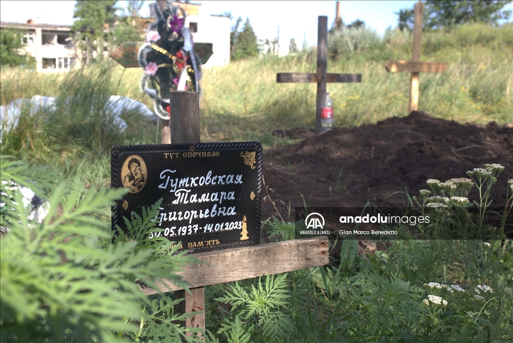 Ukrayna'nın Siversk kentinde savaşın izleri - Anadolu Ajansı