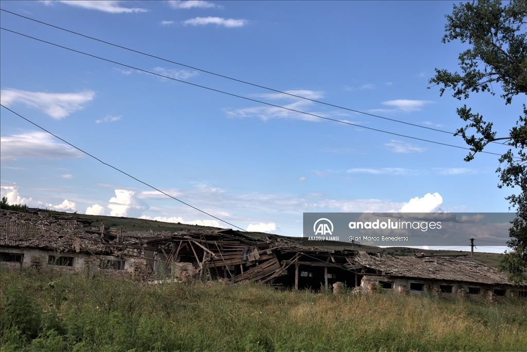 Ukrayna'nın Siversk kentinde savaşın izleri - Anadolu Ajansı