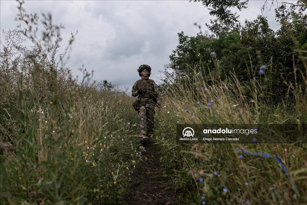 Ukrayna askerleri Velyka Novosilka'da konuşlandırıldı - Anadolu Ajansı