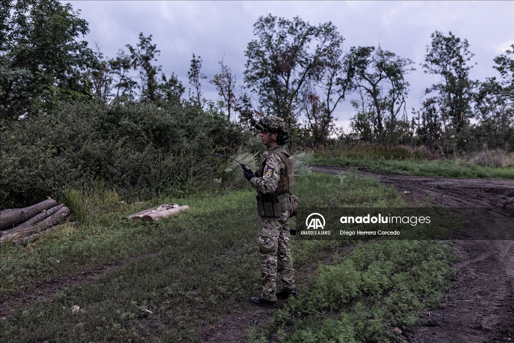 Ukrayna askerleri Velyka Novosilka'da konuşlandırıldı - Anadolu Ajansı