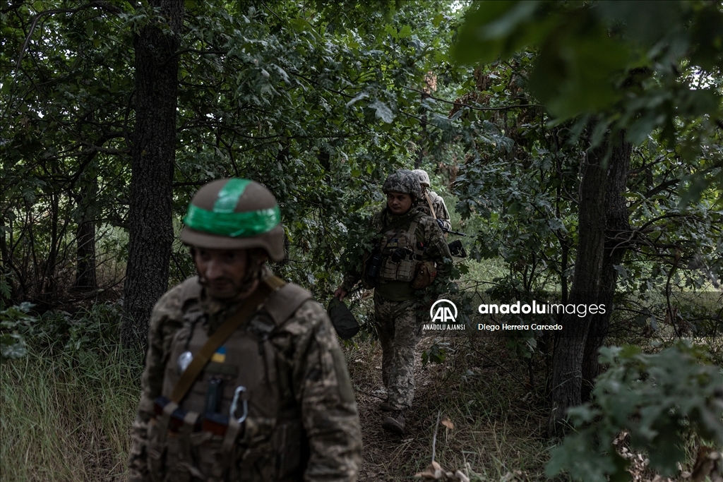 Ukrayna askerleri Velyka Novosilka'da konuşlandırıldı - Anadolu Ajansı