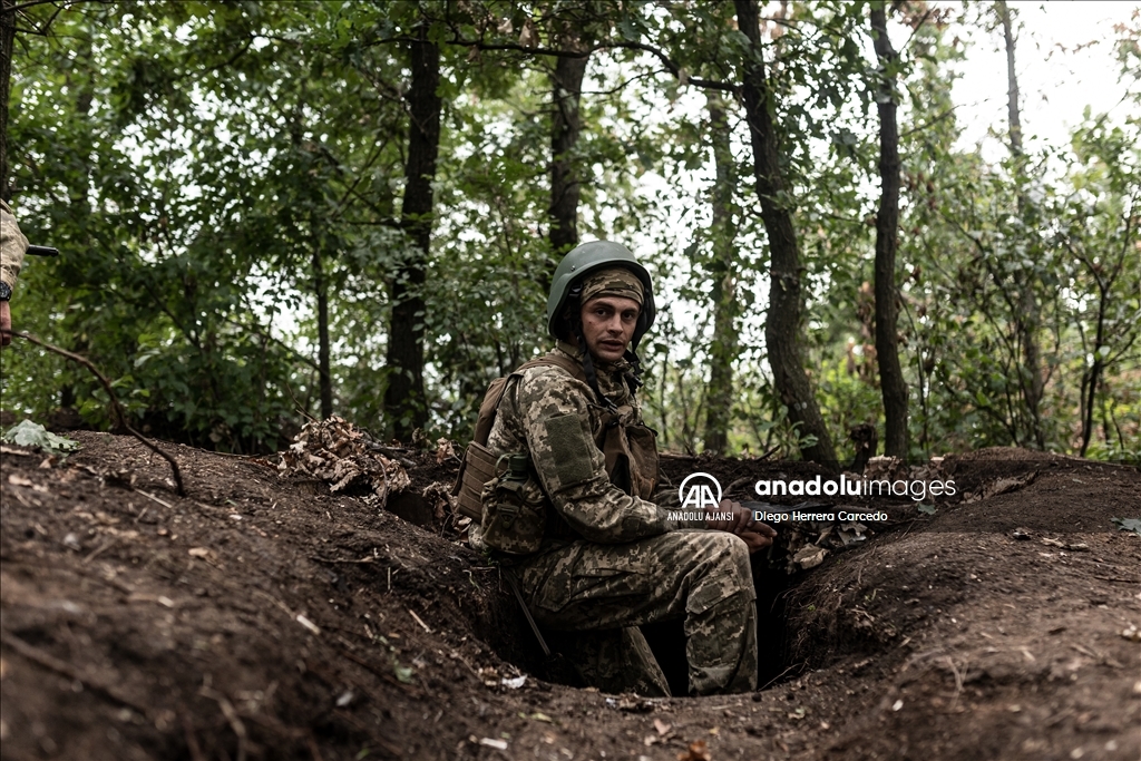 Ukrayna askerleri Velyka Novosilka'da konuşlandırıldı - Anadolu Ajansı