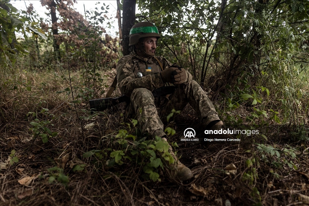 Ukrayna askerleri Velyka Novosilka'da konuşlandırıldı - Anadolu Ajansı