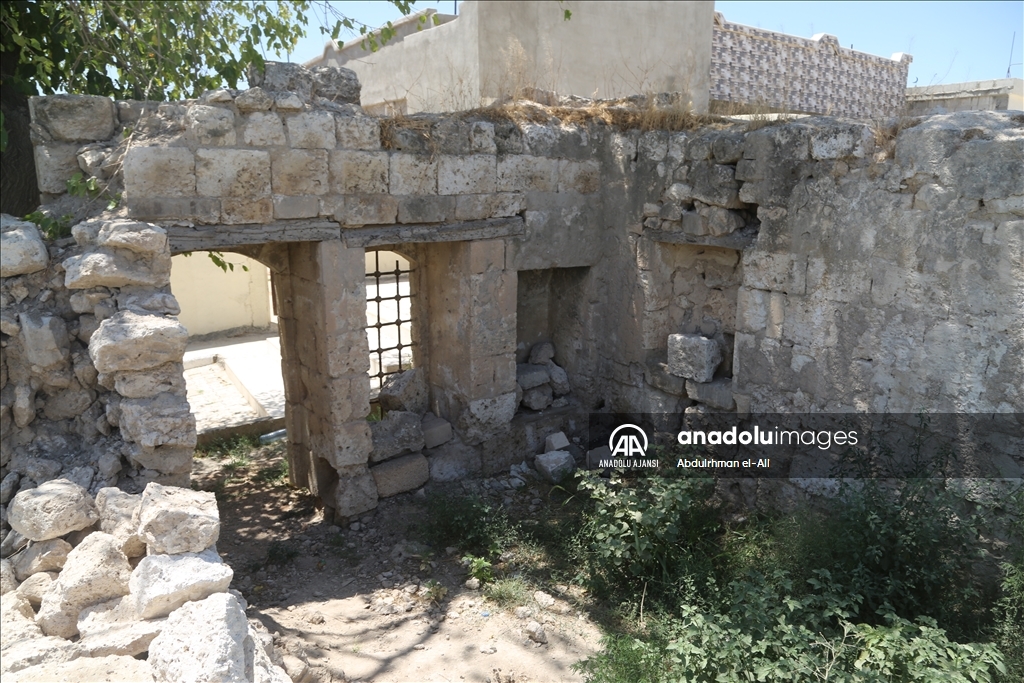 Tel Abyad'daki Aynularus yaz sıcağında ziyaretçilerini serinletiyor ...