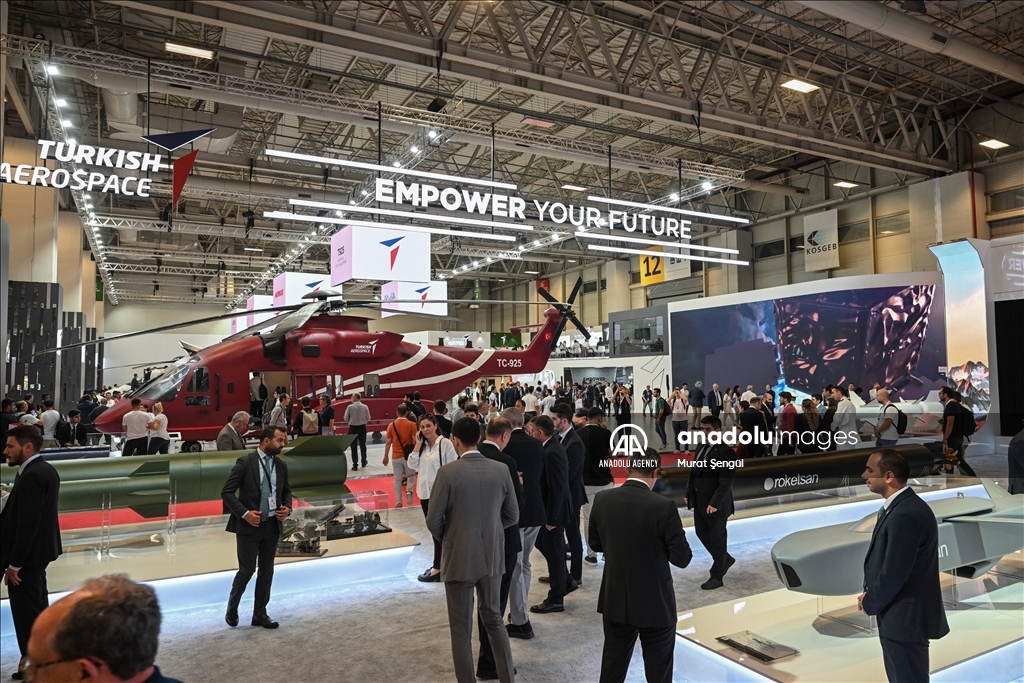 International defense event IDEF in Istanbul - Anadolu Ajansı