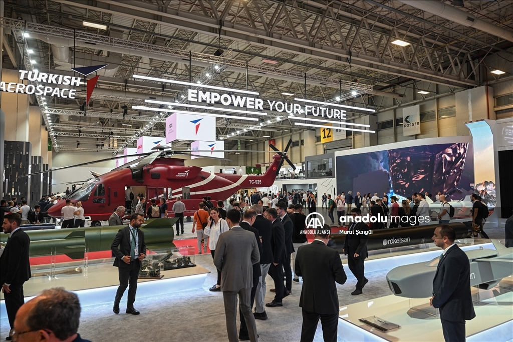Uluslararası Savunma Sanayii Fuarı (IDEF'23) devam ediyor - Anadolu Ajansı