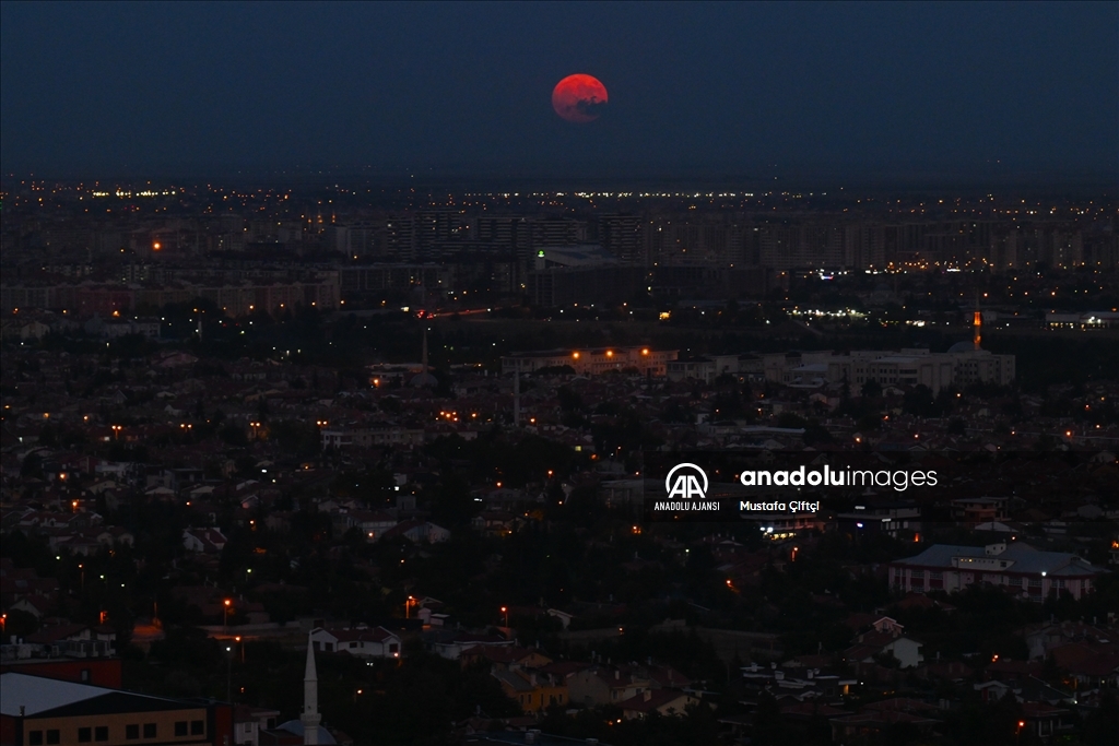 Yurttan dolunay manzaraları - Anadolu Ajansı