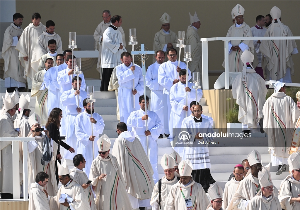Papa Franciscus, Portekiz'de - Anadolu Ajansı