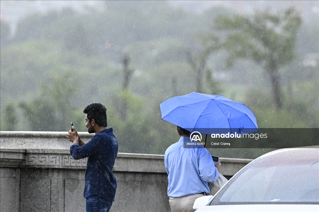 Severe storm and flood warnings in and around the US capital - Anadolu ...