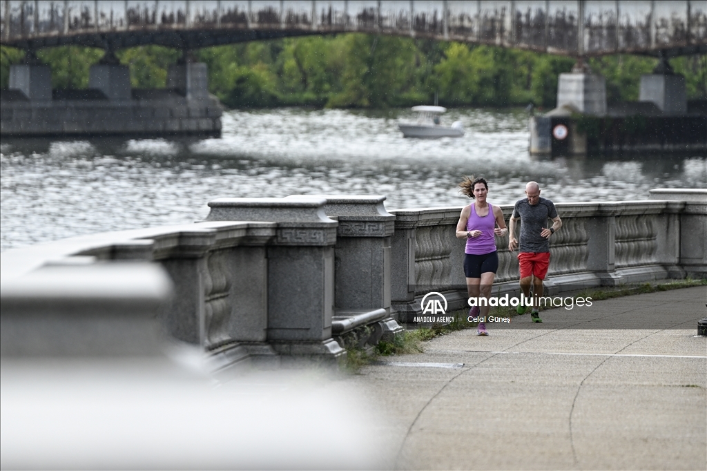 Severe storm and flood warnings in and around the US capital - Anadolu ...