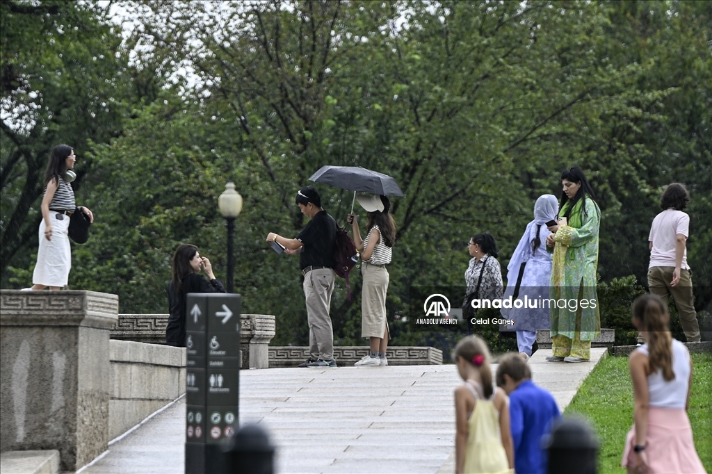 Severe storm and flood warnings in and around the US capital - Anadolu ...