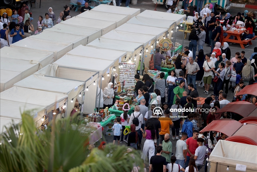Ramallah'ta "Al Harajah" pazarı - Anadolu Ajansı