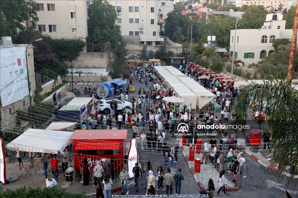 Ramallah'ta "Al Harajah" pazarı - Anadolu Ajansı