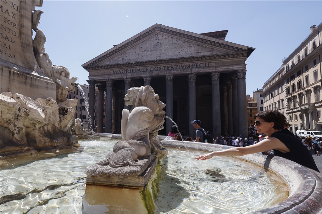 Heatwave in Italy - Anadolu Ajansı
