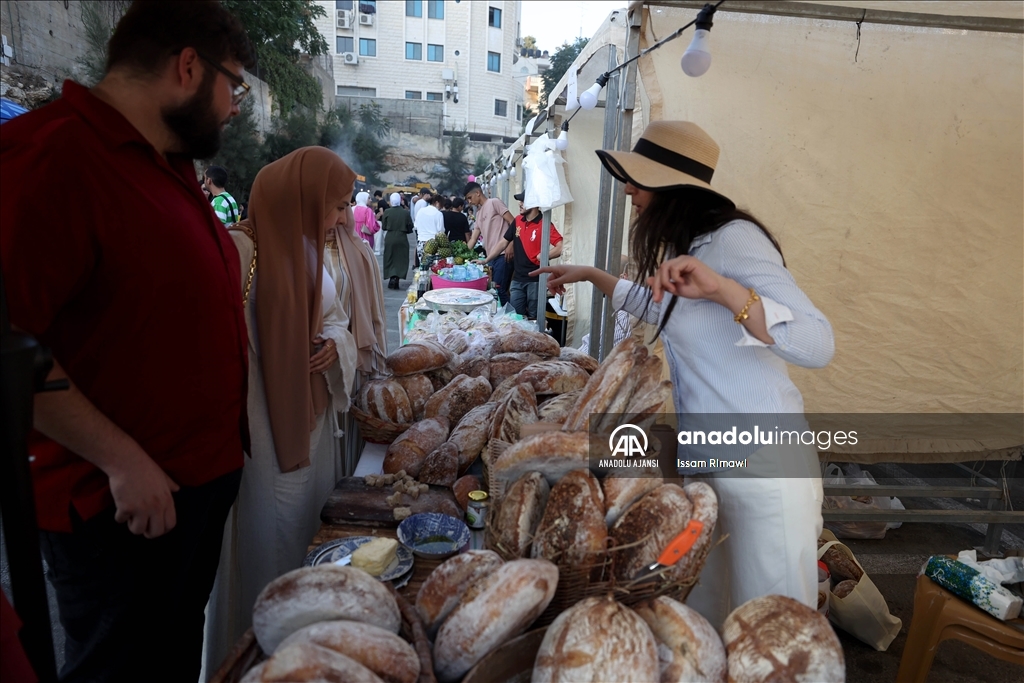 Ramallah'ta "Al Harajah" pazarı - Anadolu Ajansı
