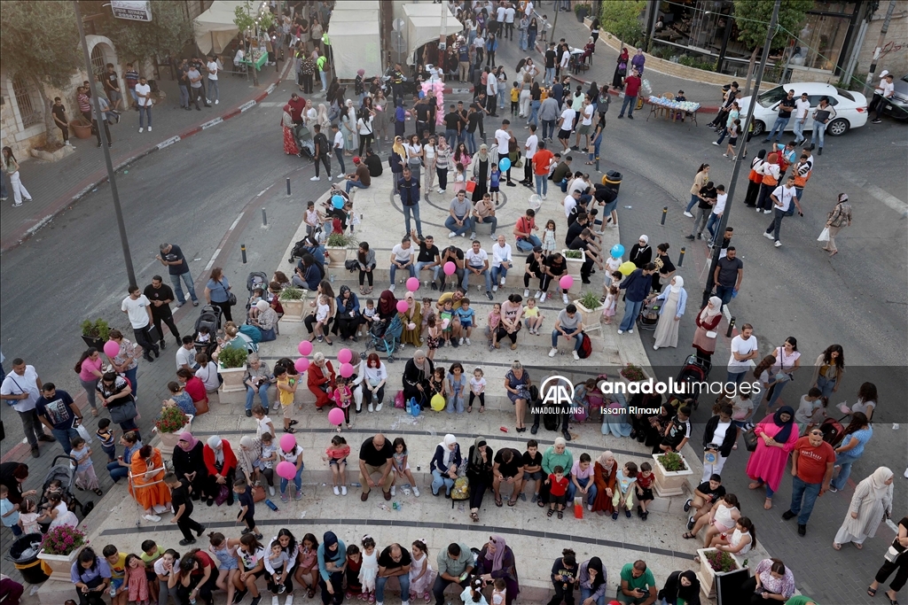 Ramallah'ta "Al Harajah" pazarı - Anadolu Ajansı