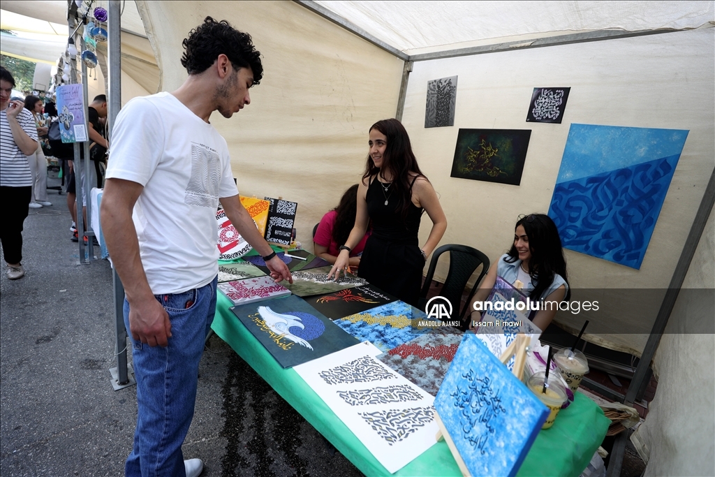 Ramallah'ta "Al Harajah" pazarı - Anadolu Ajansı