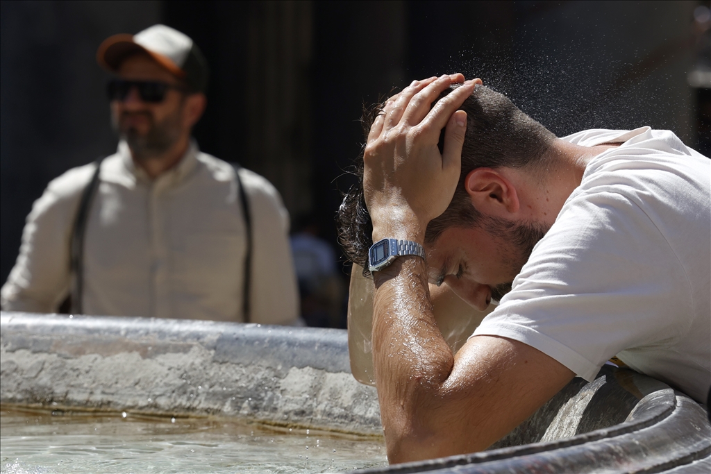 Heatwave in Italy - Anadolu Ajansı