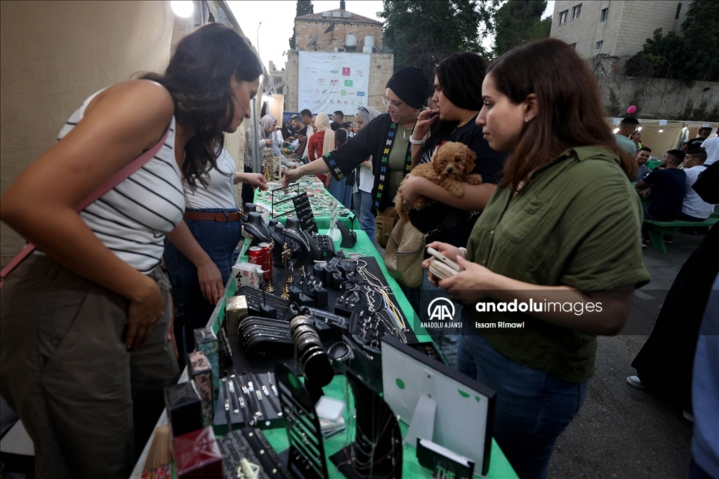 Ramallah'ta "Al Harajah" pazarı - Anadolu Ajansı