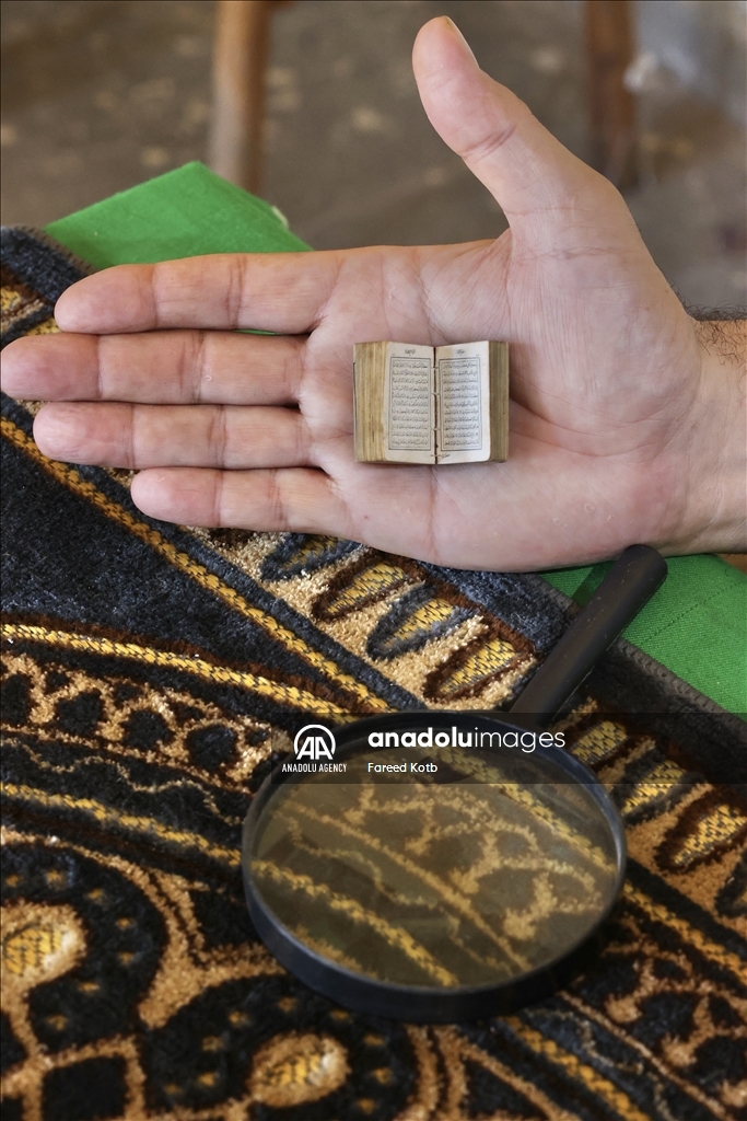 150-year-old small-volume copy of Quran in Egypt - Anadolu Ajansı