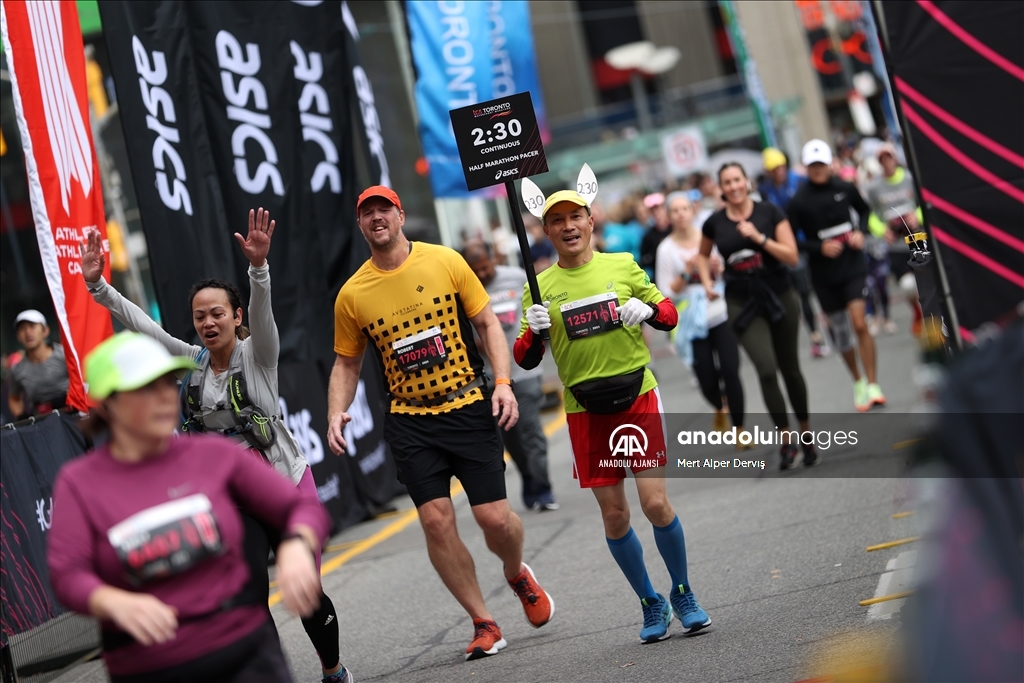 2023 Toronto Waterfront Maratonu - Anadolu Ajansı