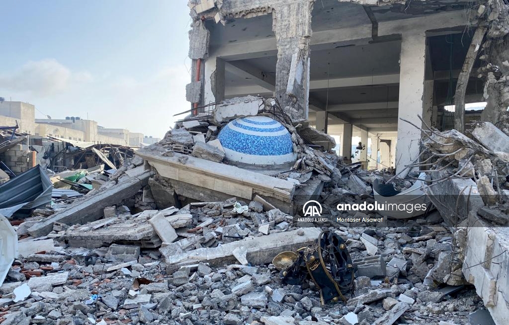 İsrail'in Gazze Şeridi'ne saldırıları 48. gününde devam ediyor ...